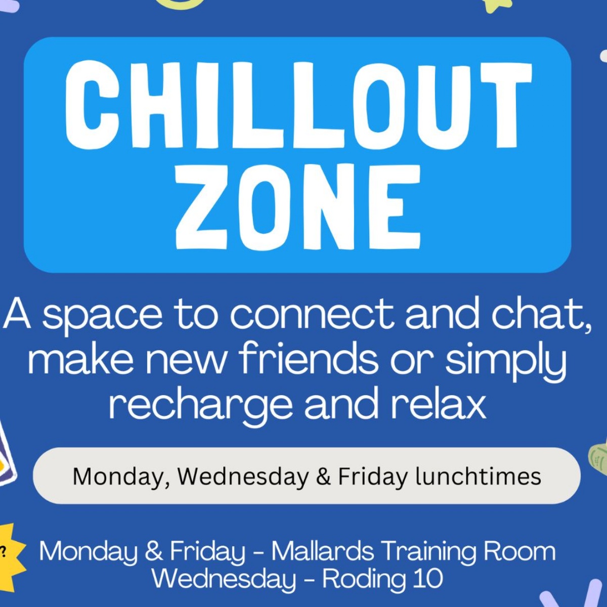 Woodbridge High School - Chill Out Zone